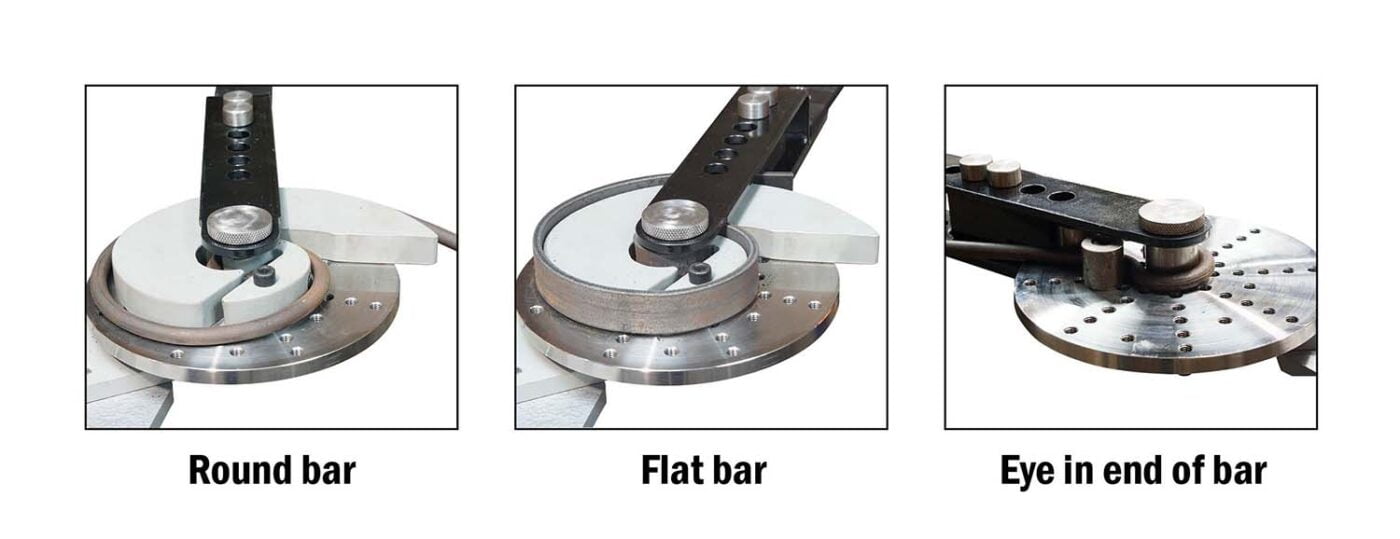 BRAMLEY Wrought Iron Scroll Bender attachment (incl handle) - Garrick ...